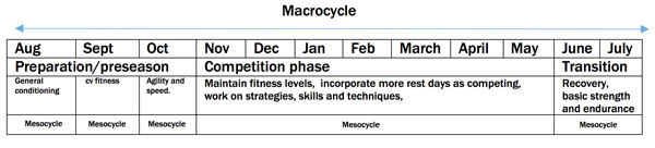 Training Seasons Periodisation TeachPE